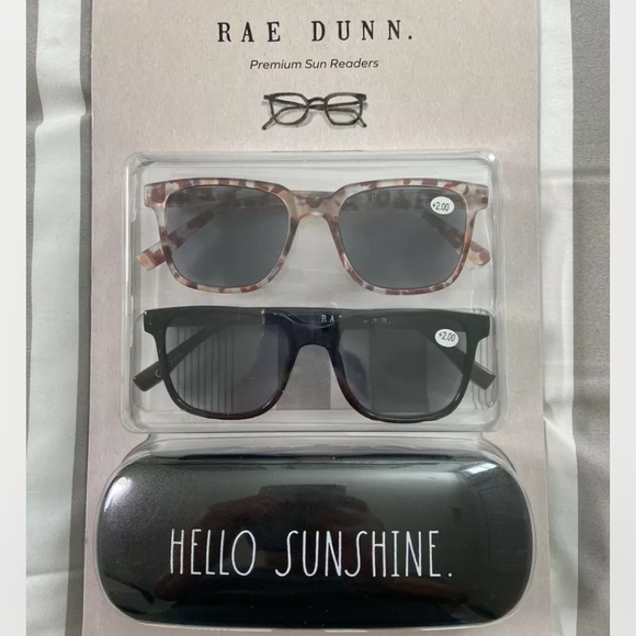 Rae Dunn | Accessories | Rae Dunn Premium Sun Readers Glasses Case 20 ...